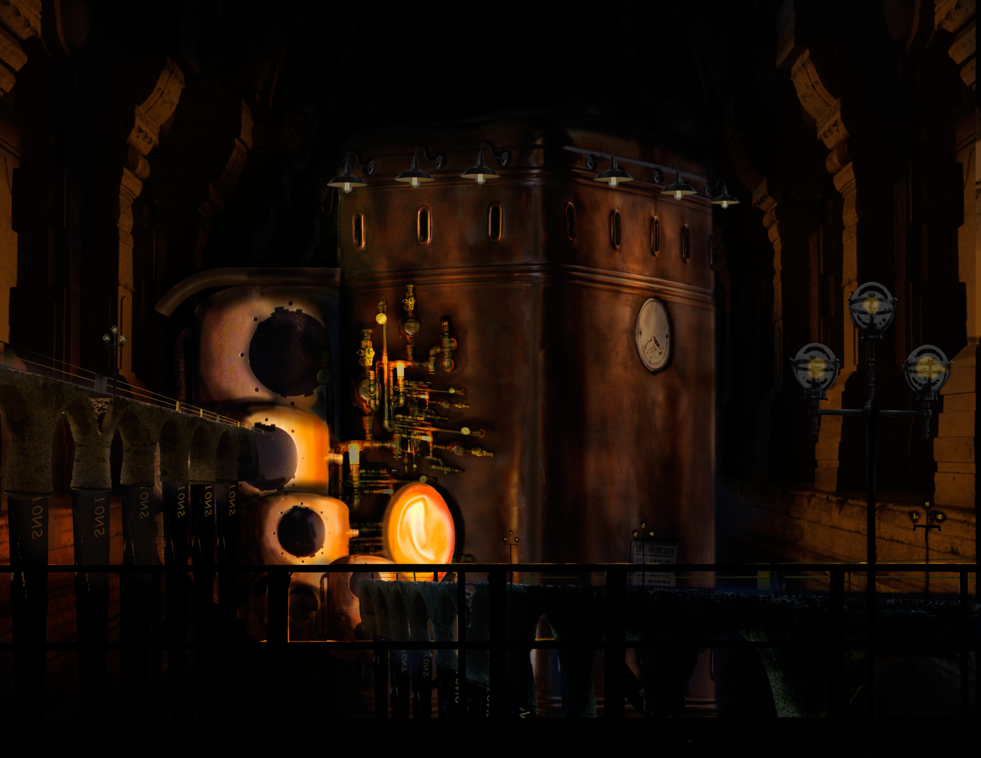 ArtStation - The Boiler Room