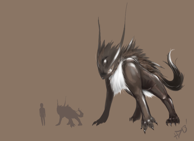 ArtStation - Basic Monster Concept 001