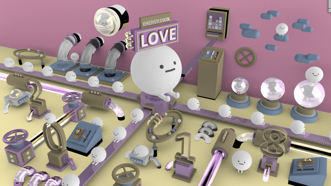 ArtStation - Love factory