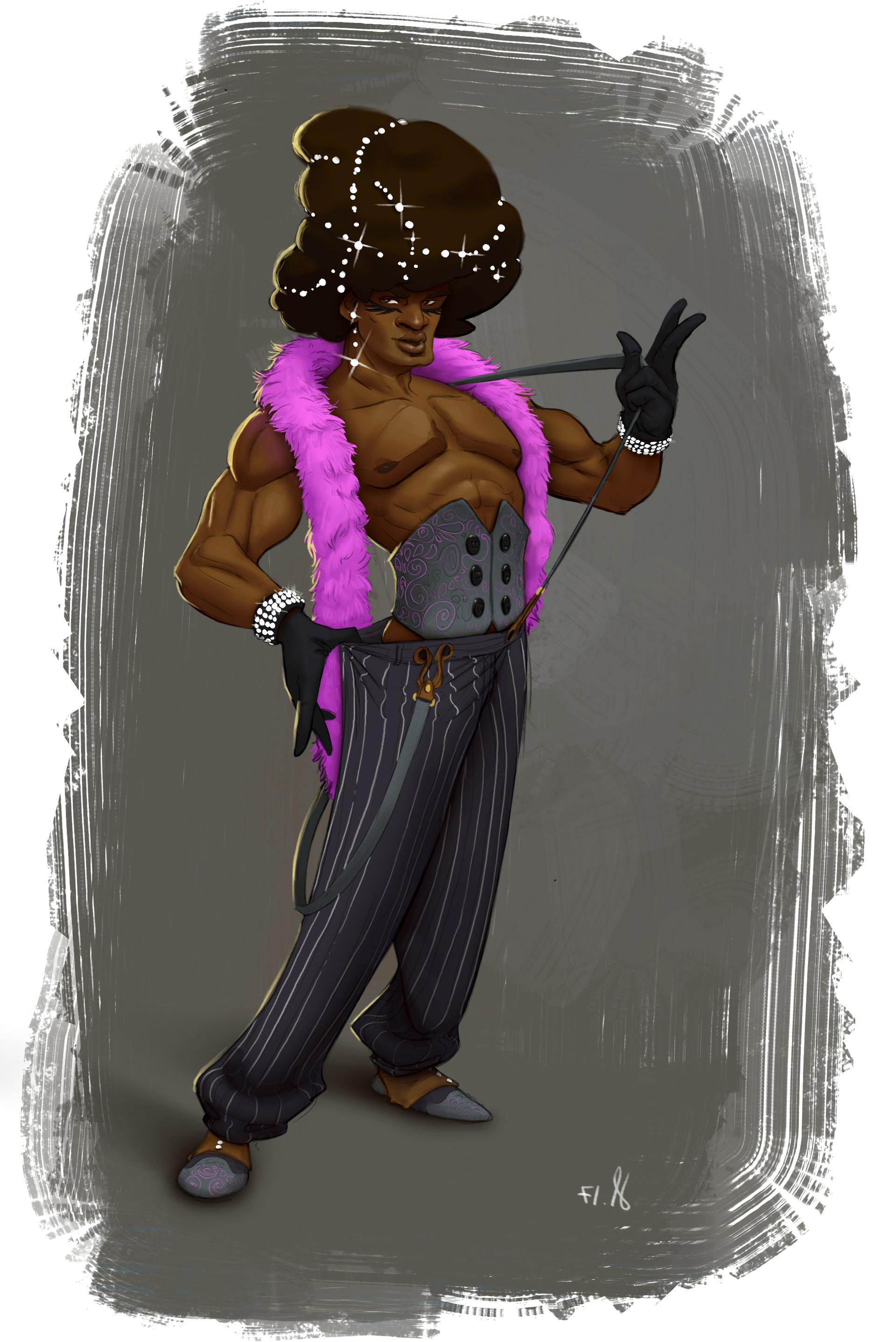 ArtStation - Burlesque Dancer