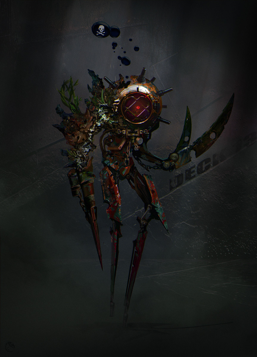 ArtStation - Deck 13 frogman