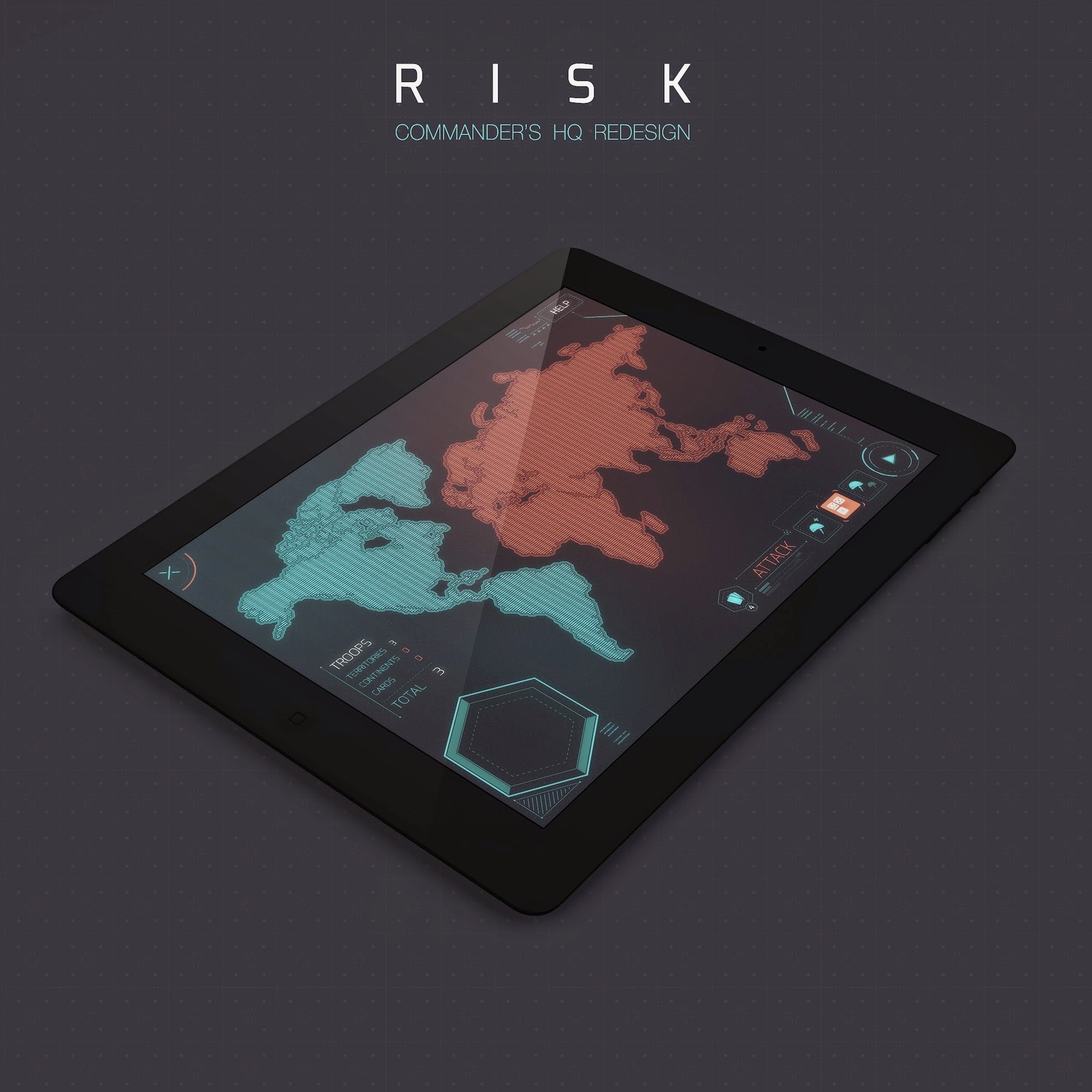 Arvydas Brazdeikis - RISK - Mobile HQ Redesign