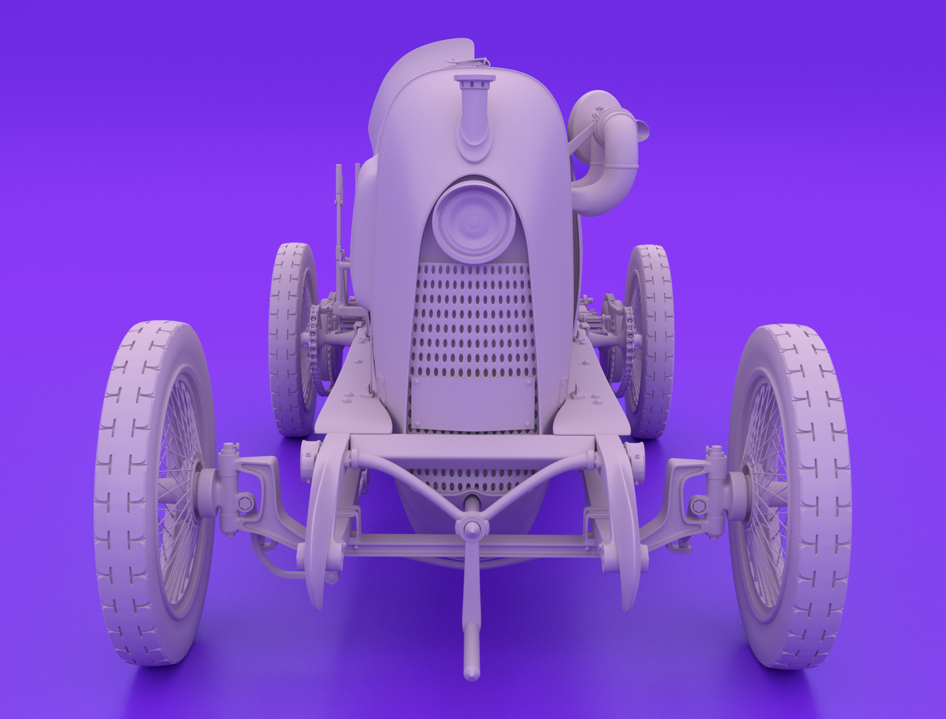 ArtStation - The Beast of Turin (Fiat S76)