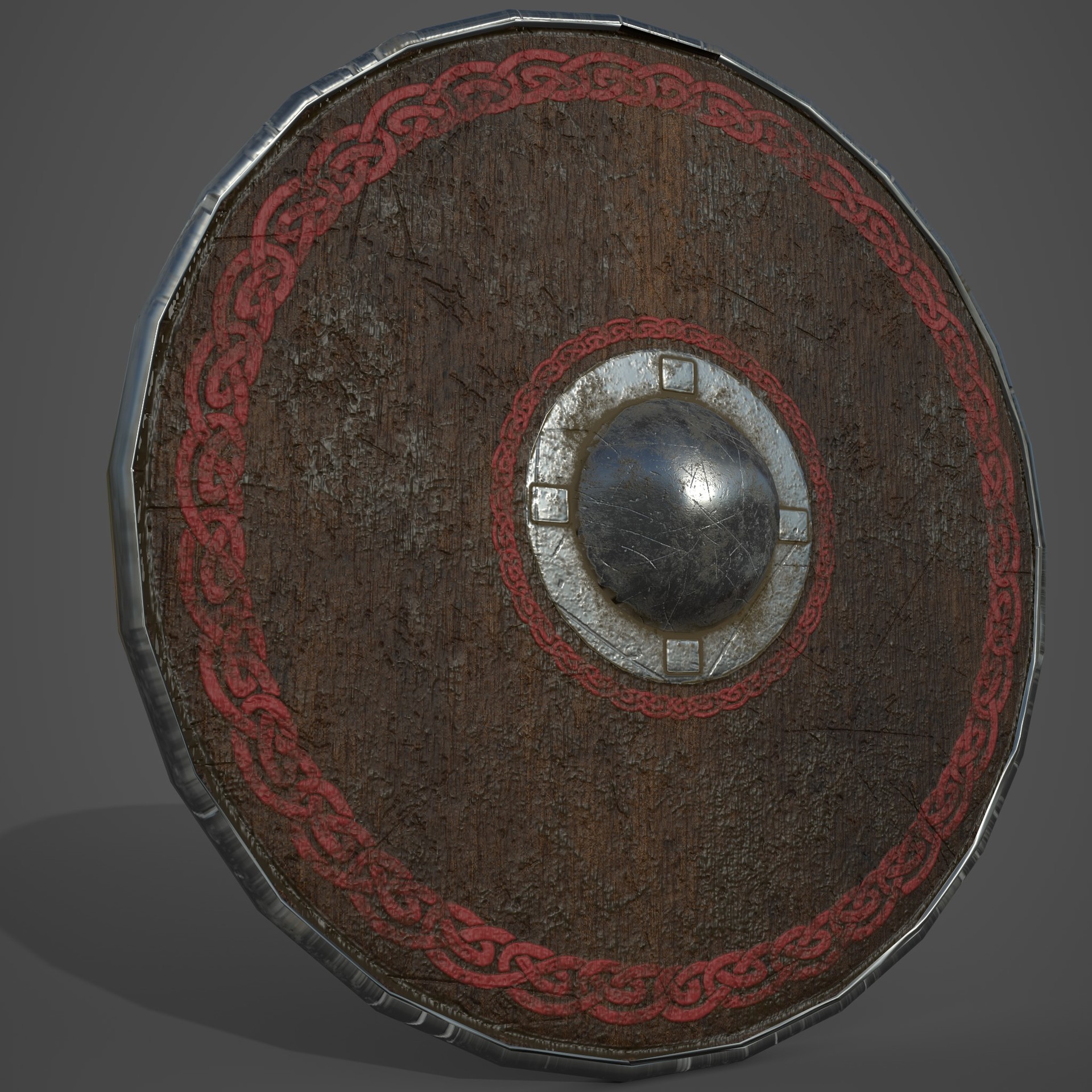 ArtStation - Celtic Warrior Shield Final Year Project