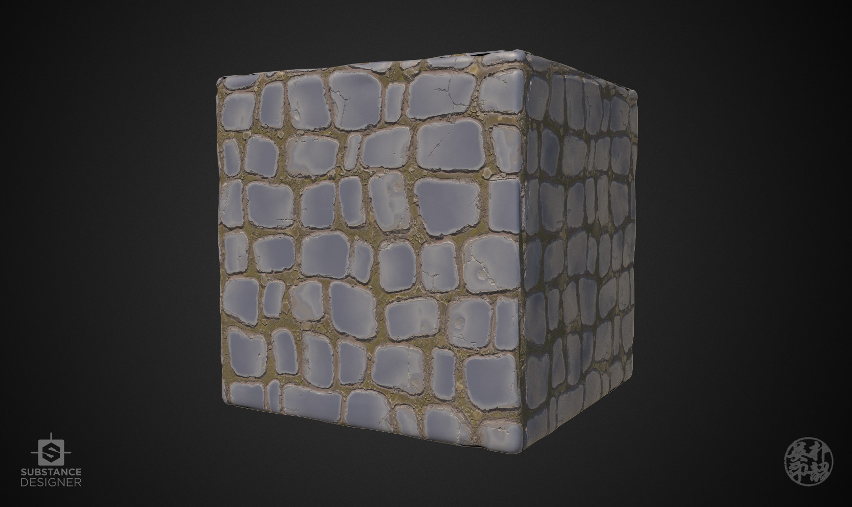 ArtStation - Stylized Cobblestone