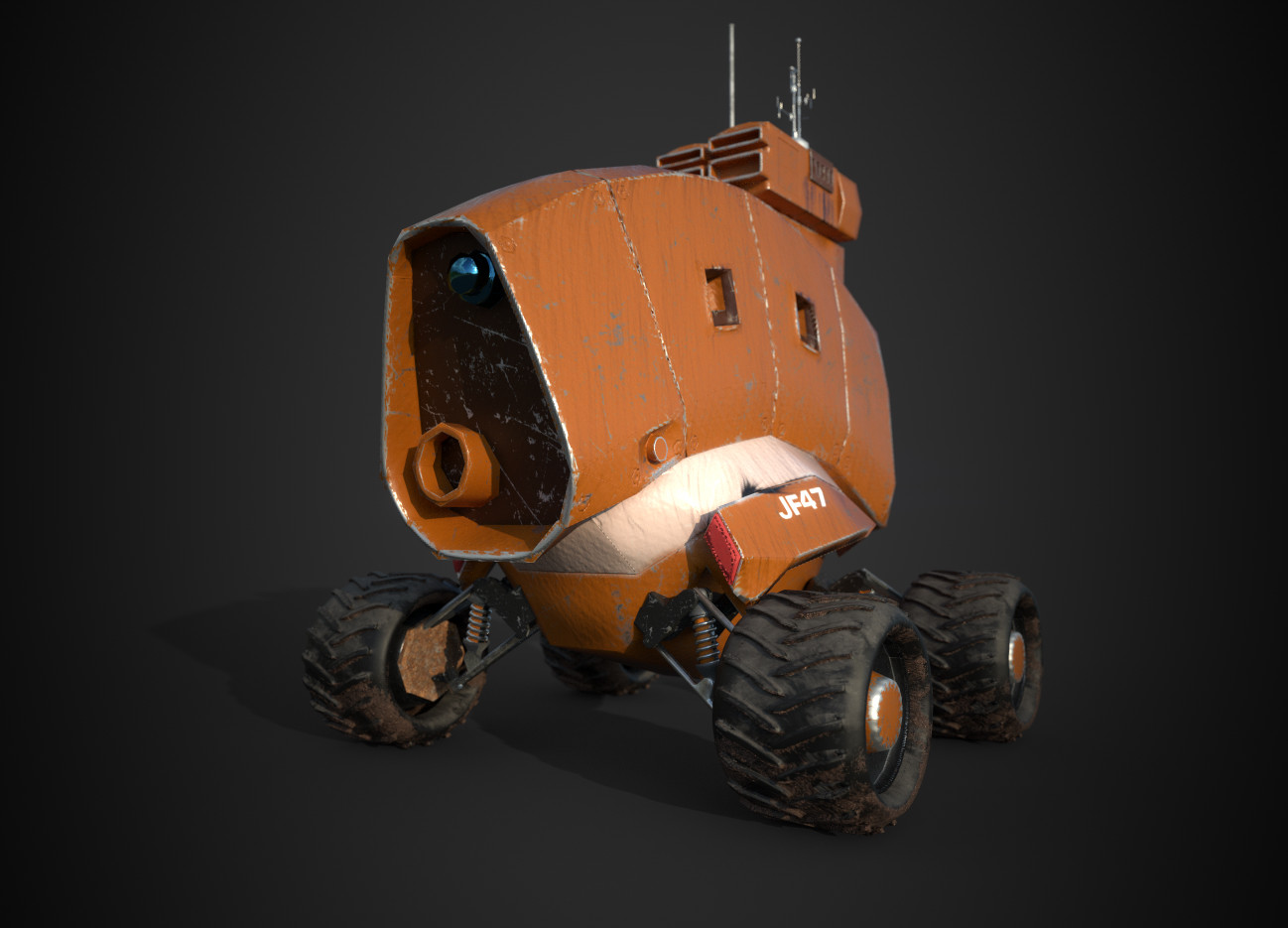 ArtStation - SCIFI Tank