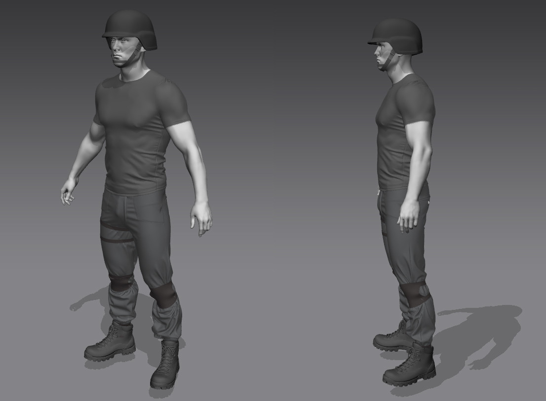 ArtStation - SWAT head concept