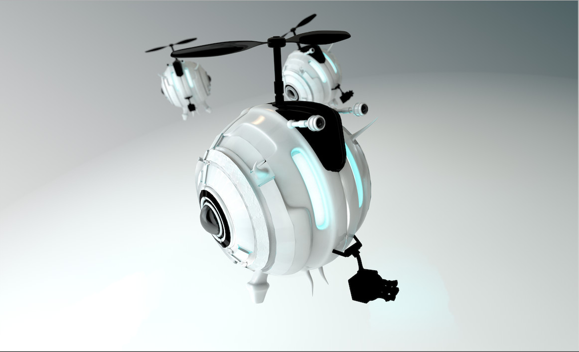 ArtStation - drone concept
