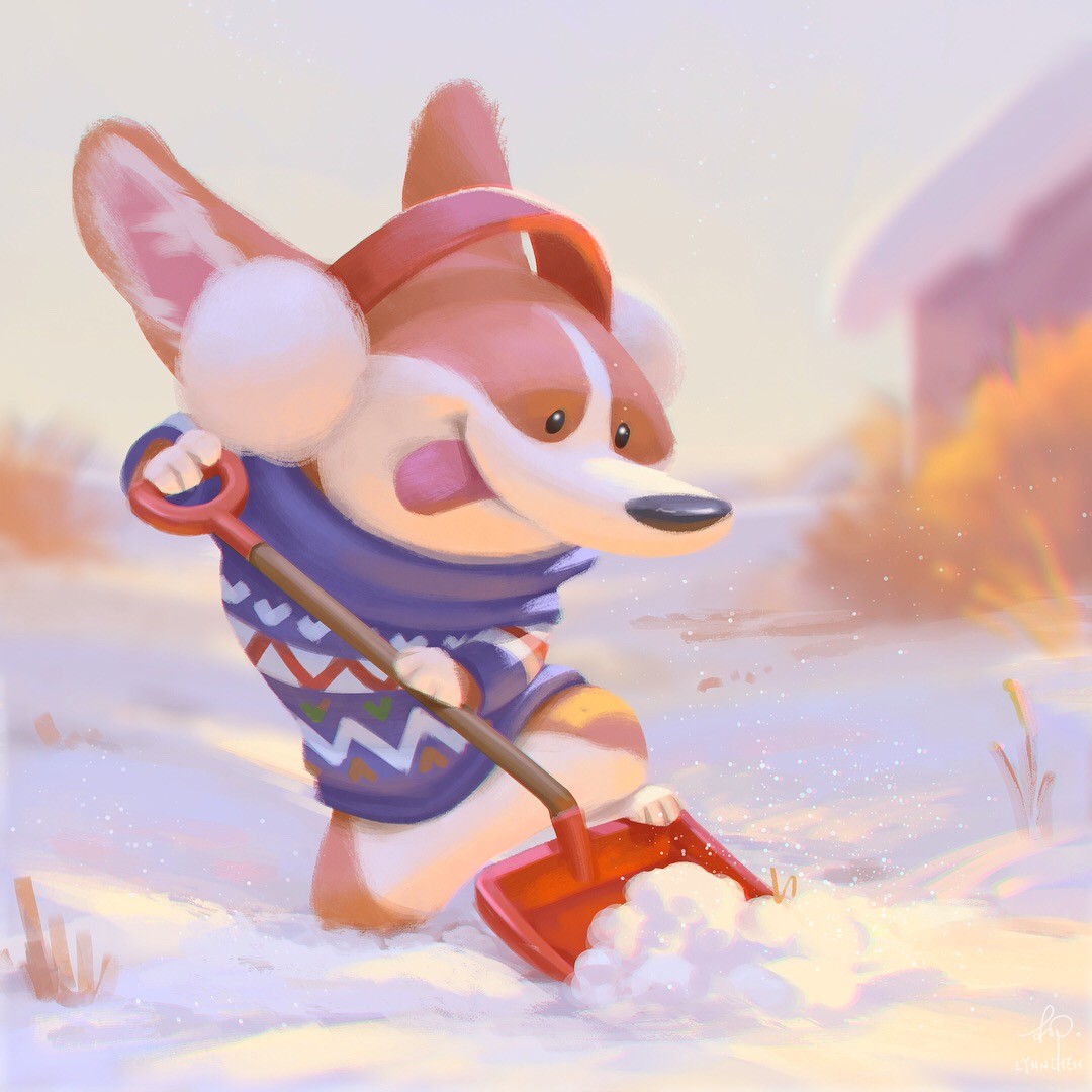 ArtStation - Snow Day