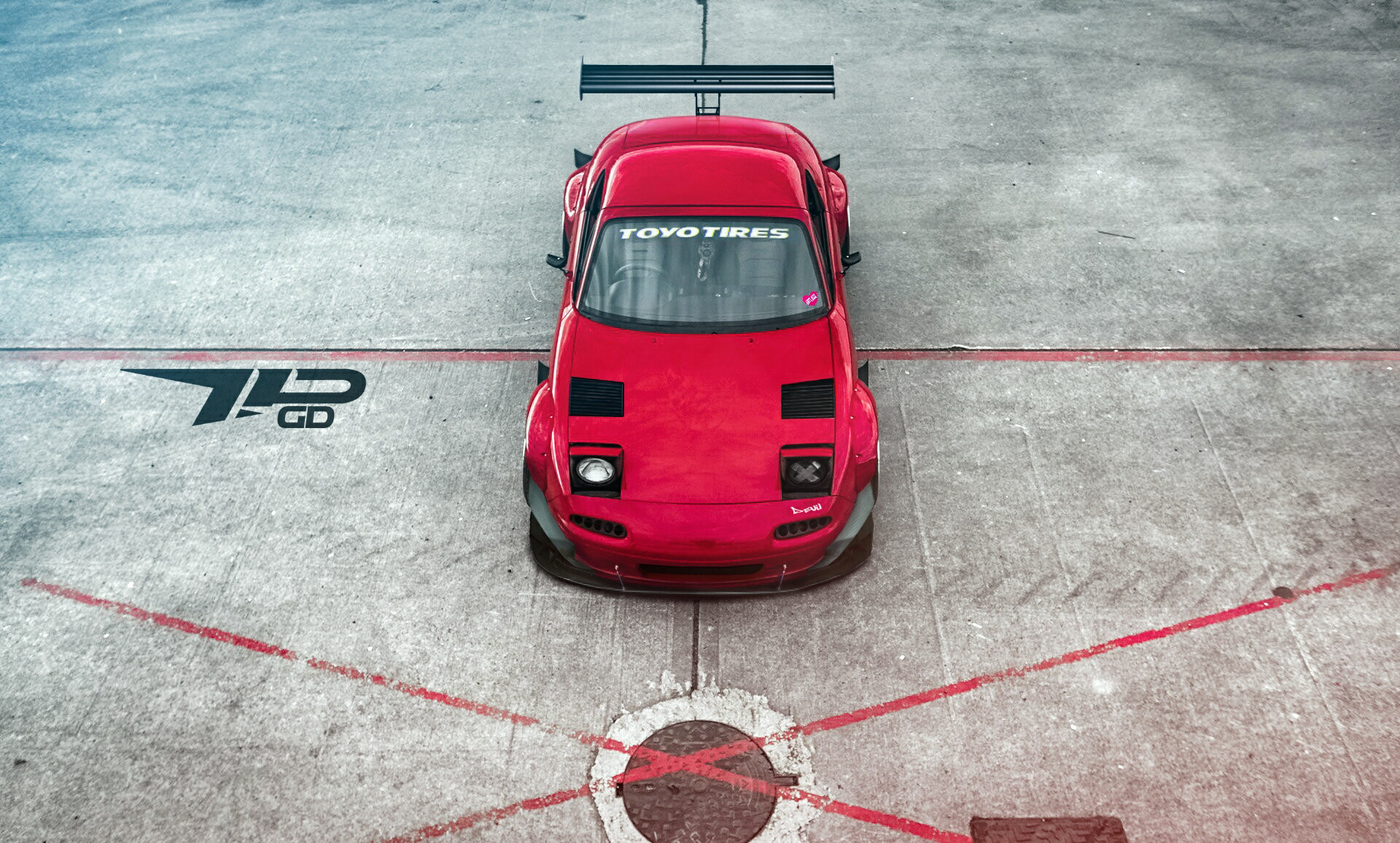 ArtStation - Mazda MX5 Miata "Devil"