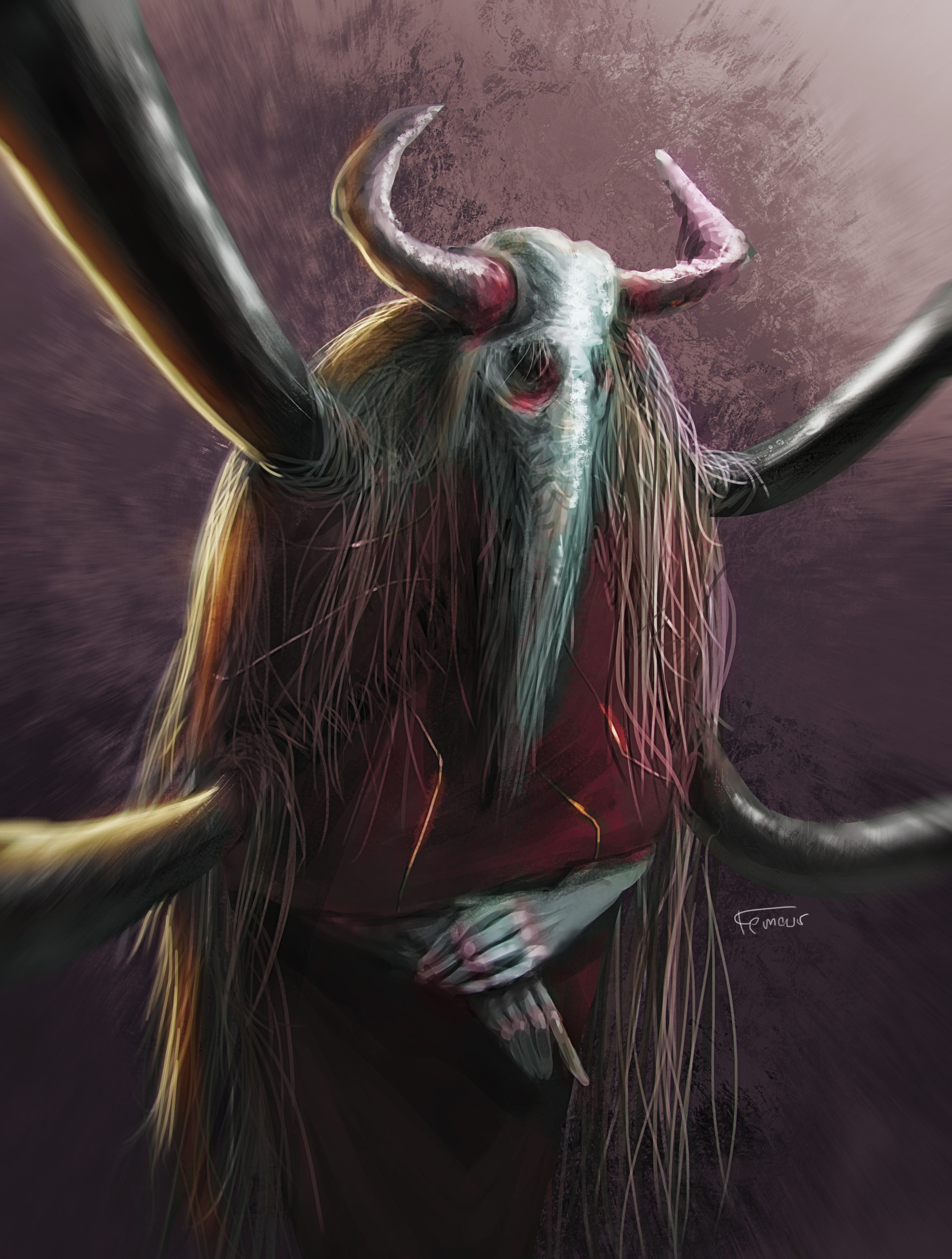 ArtStation - Holy evil