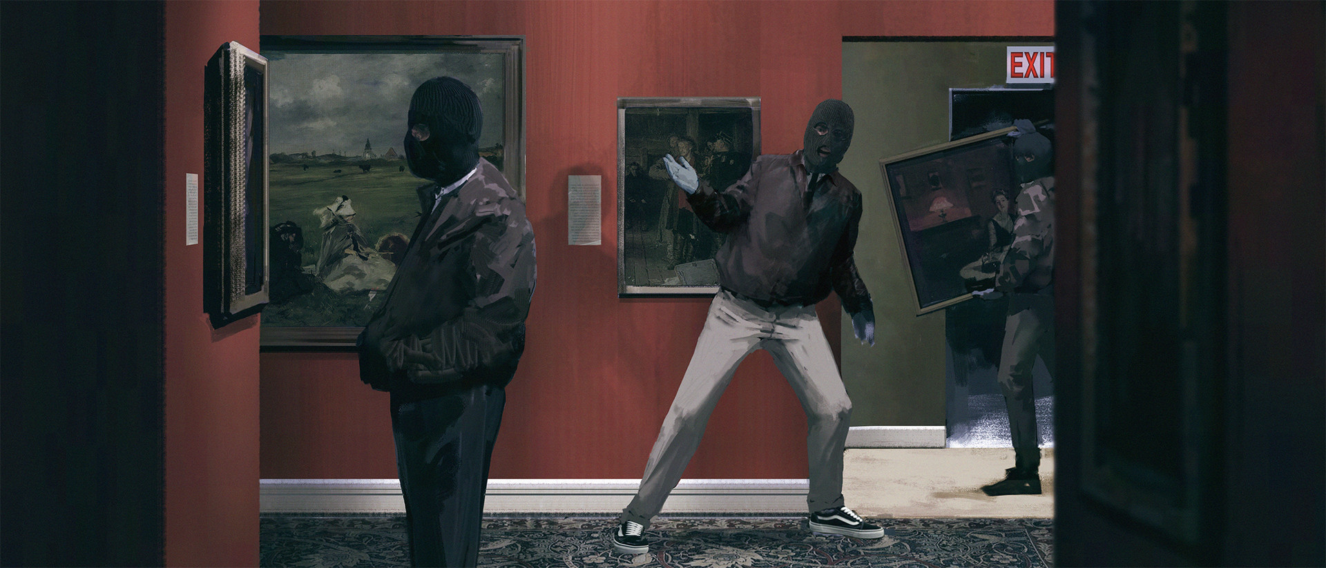 ArtStation - Gallery Heist