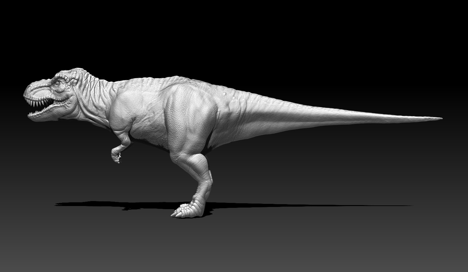 Shank Mehta - Jurassic Park Classic T-rex WIP