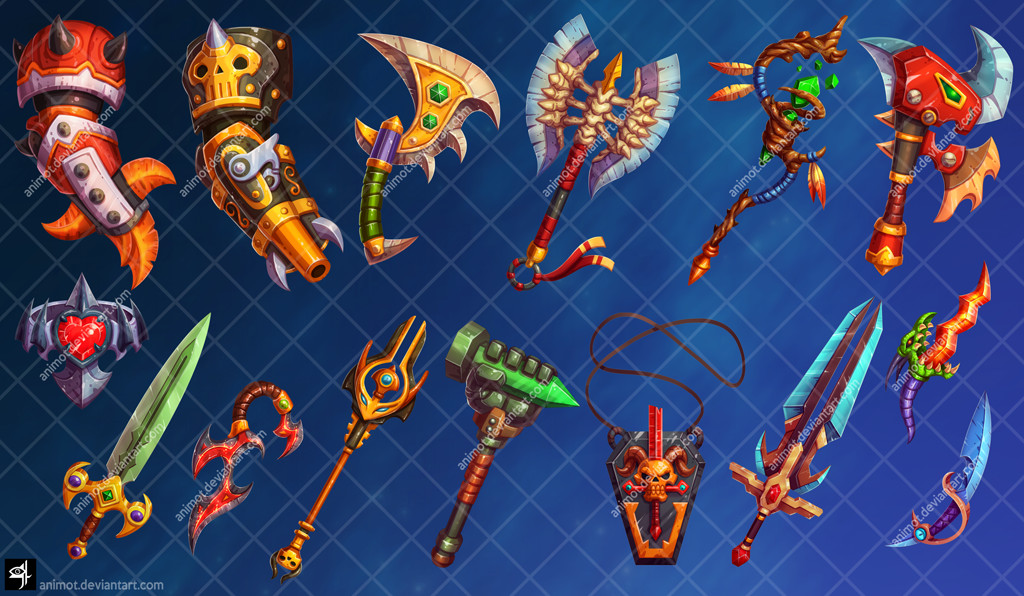 ArtStation - weapon collection