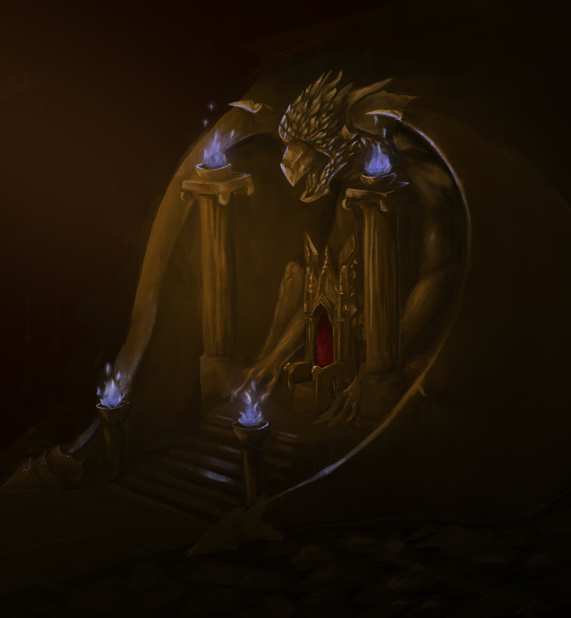 ArtStation - The Dragon Guard