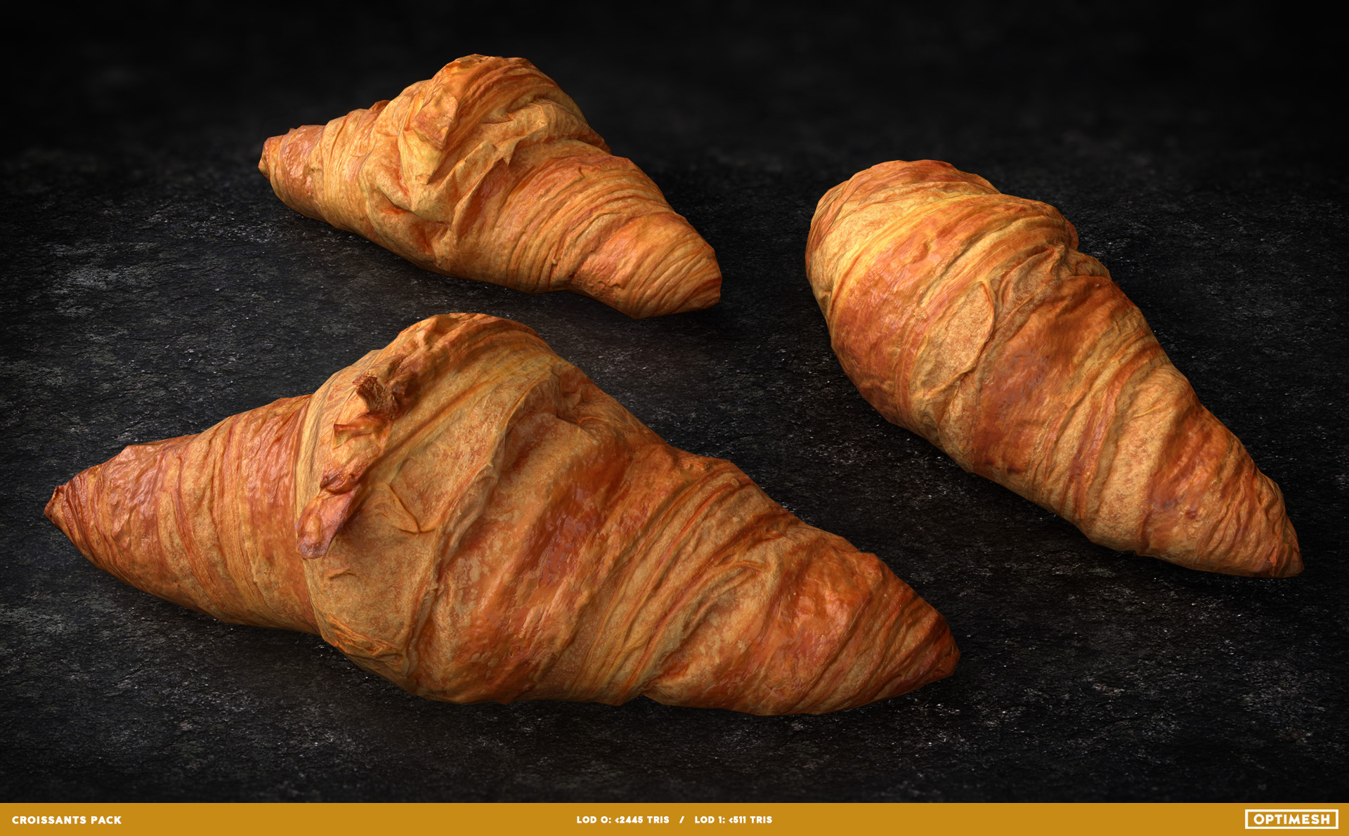OPTIMESH eu - Croissants Pack