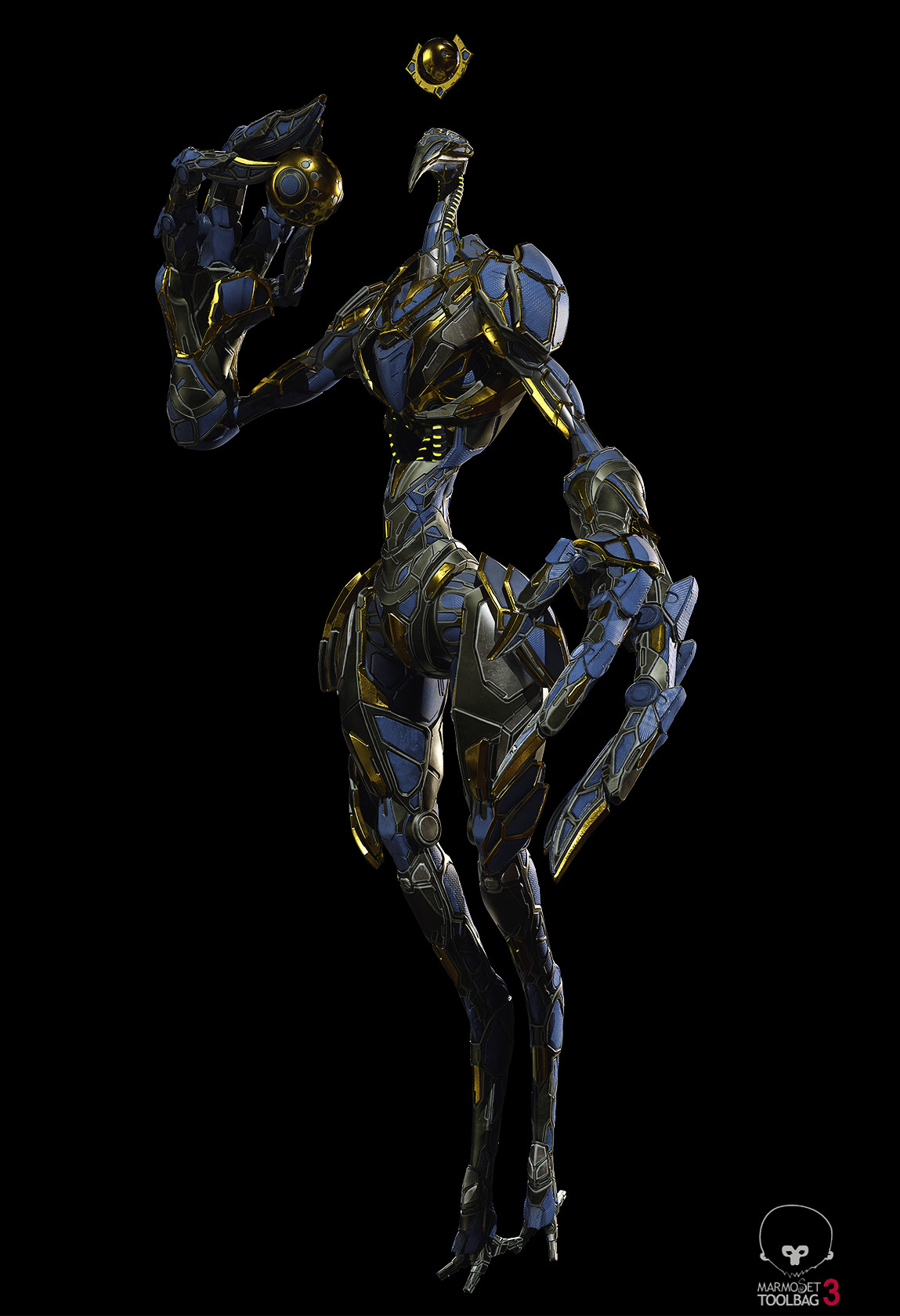 ArtStation - Thoth Mecha-god archivist