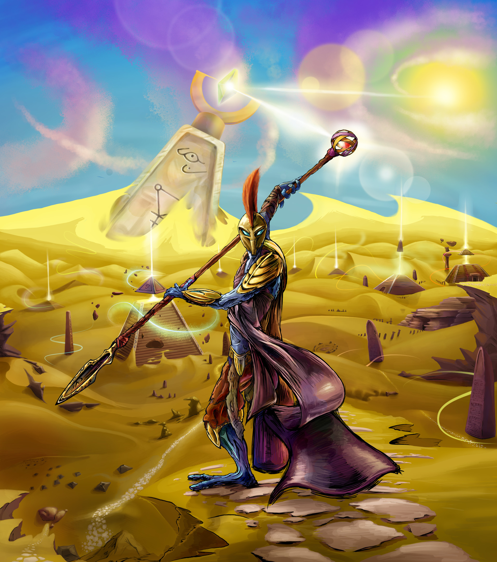ArtStation - Desert Guardian