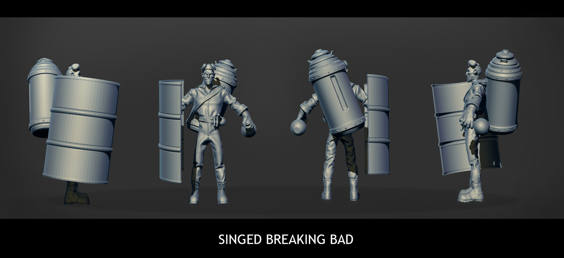 ArtStation - Singed Breaking Bad