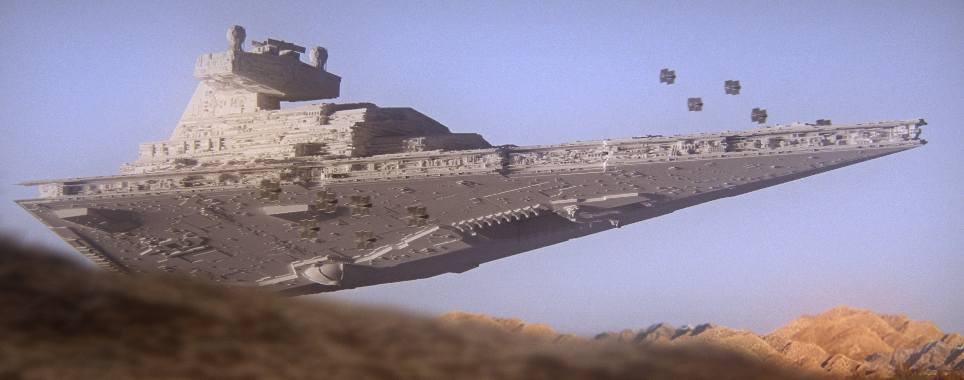 ArtStation - Star Destroyer Over JEDAH [ROGUE ONE STYLE]