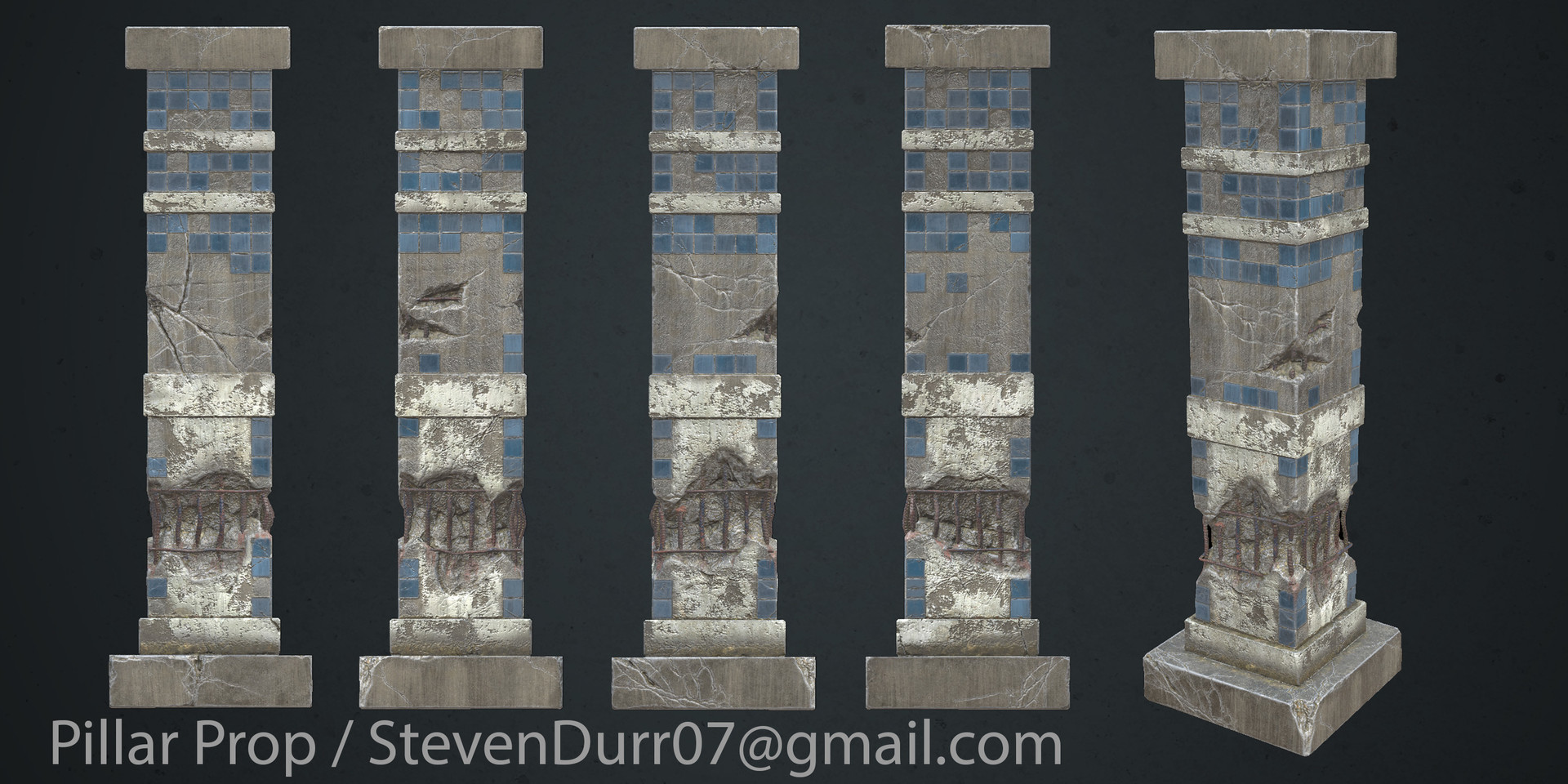 Steven Durr - Broken Subway Pillar (Project Breakdown)
