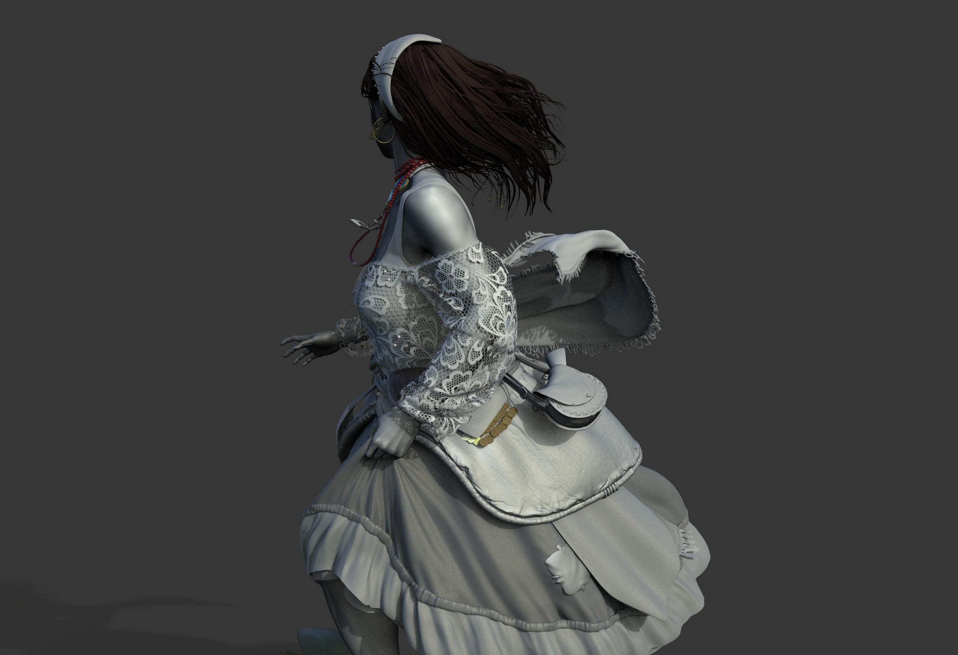 Olga Rudi - Gypsy - grey