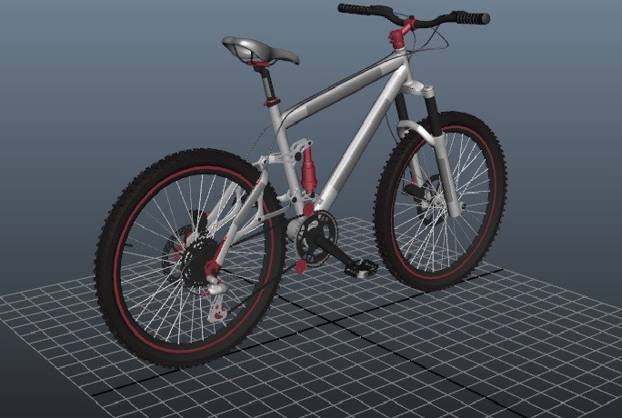 ArtStation - A system rigg for bike.