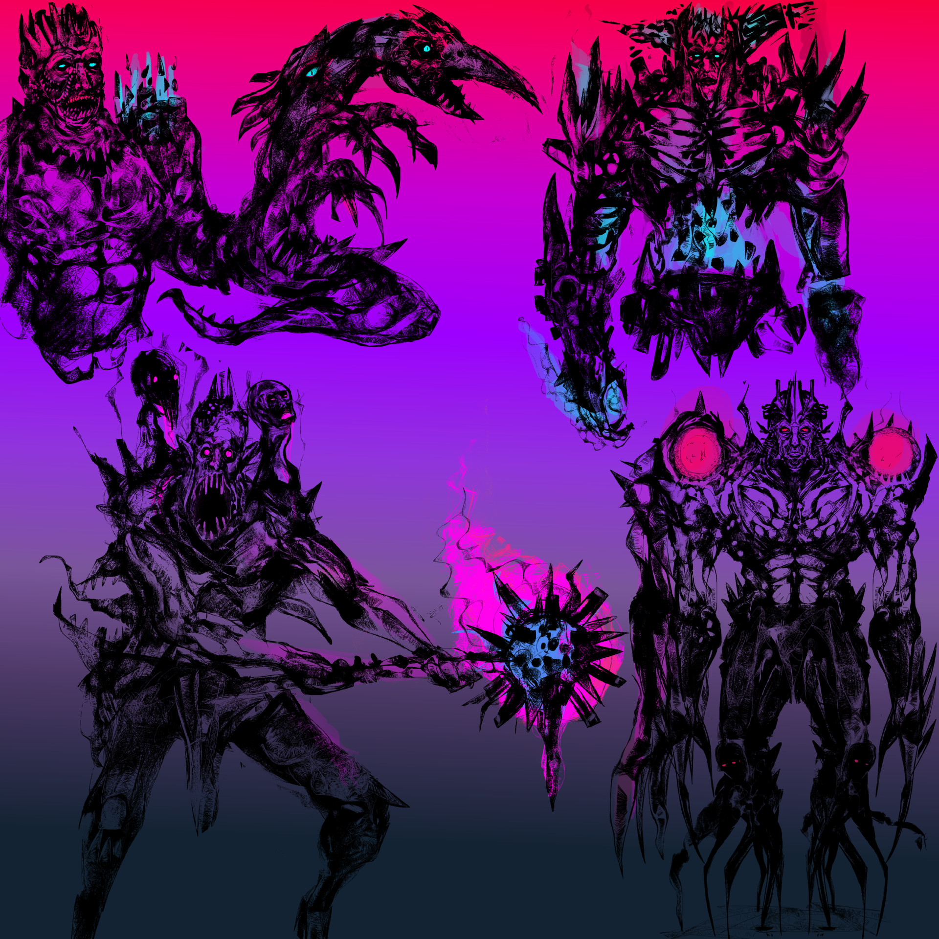 ArtStation - "A Growing Darkness"