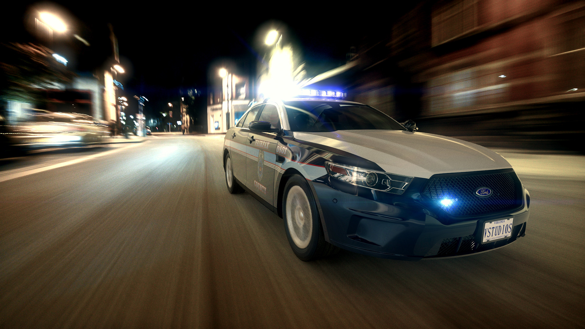 ArtStation - Fairfax County Police on the move