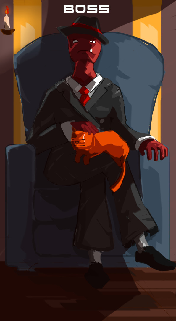 ArtStation - Color Boss Cat