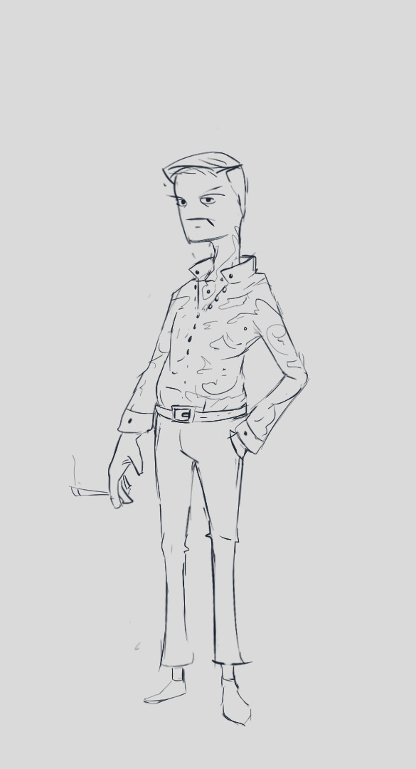 ArtStation - Sketch Undercover Agent