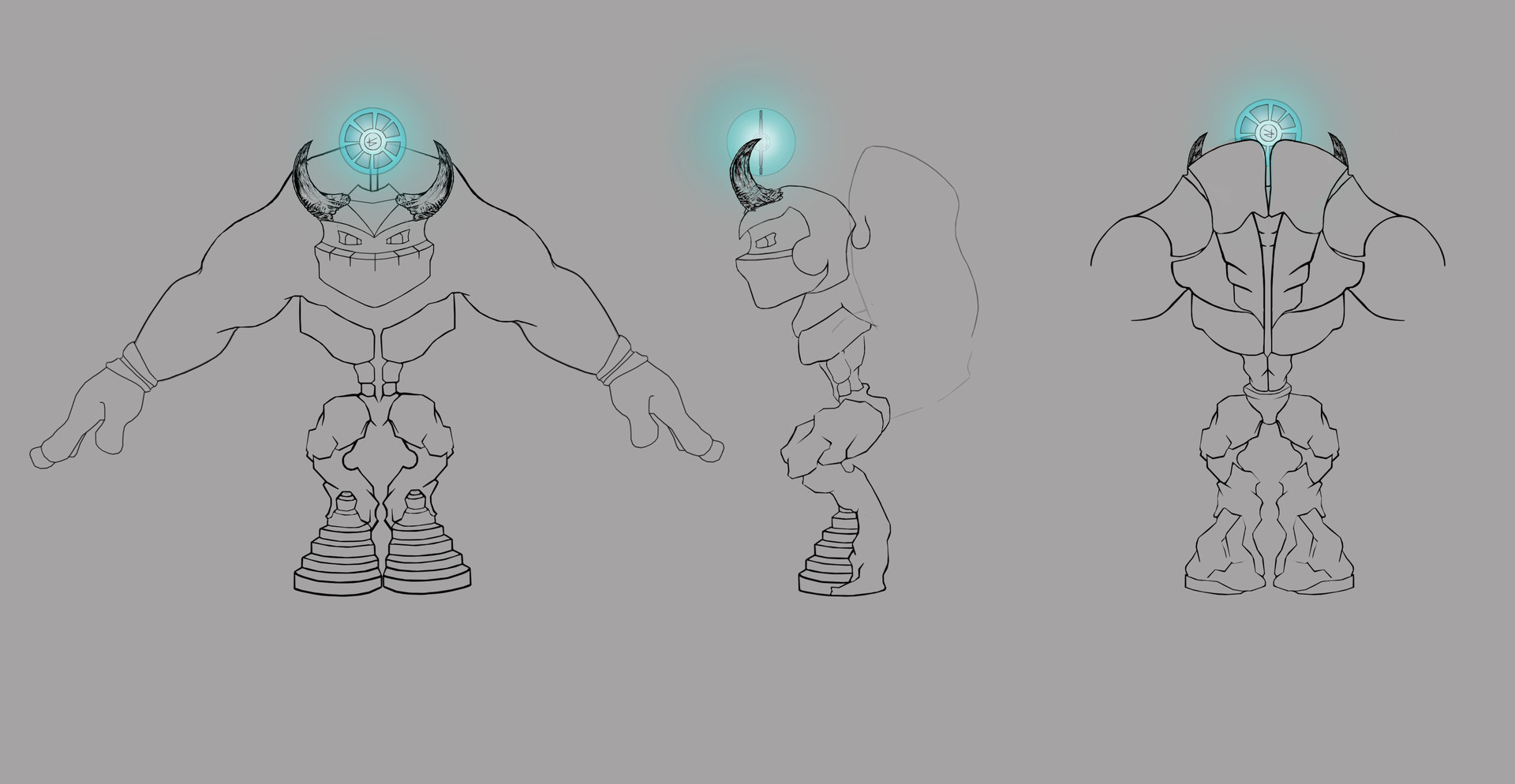 ArtStation - Rock Golem Concept Art