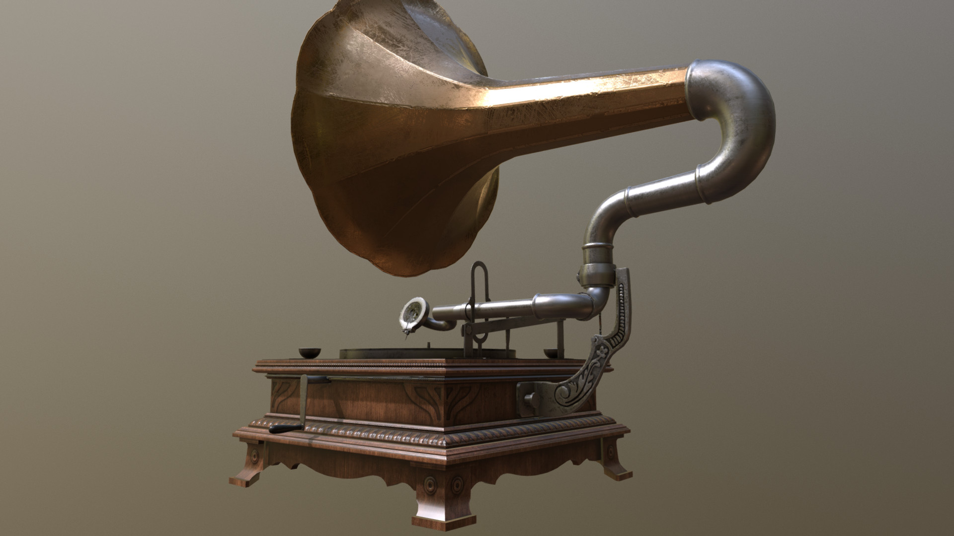ArtStation - Gramophone WIP