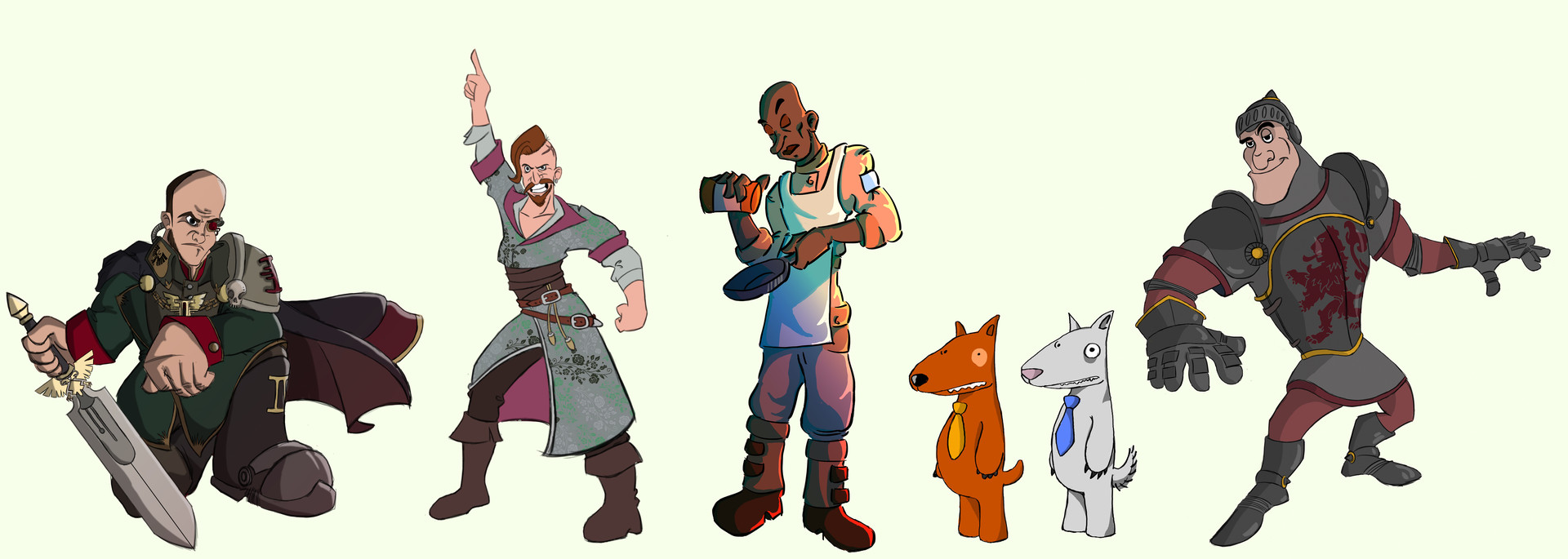 ArtStation - Line-up/Characters