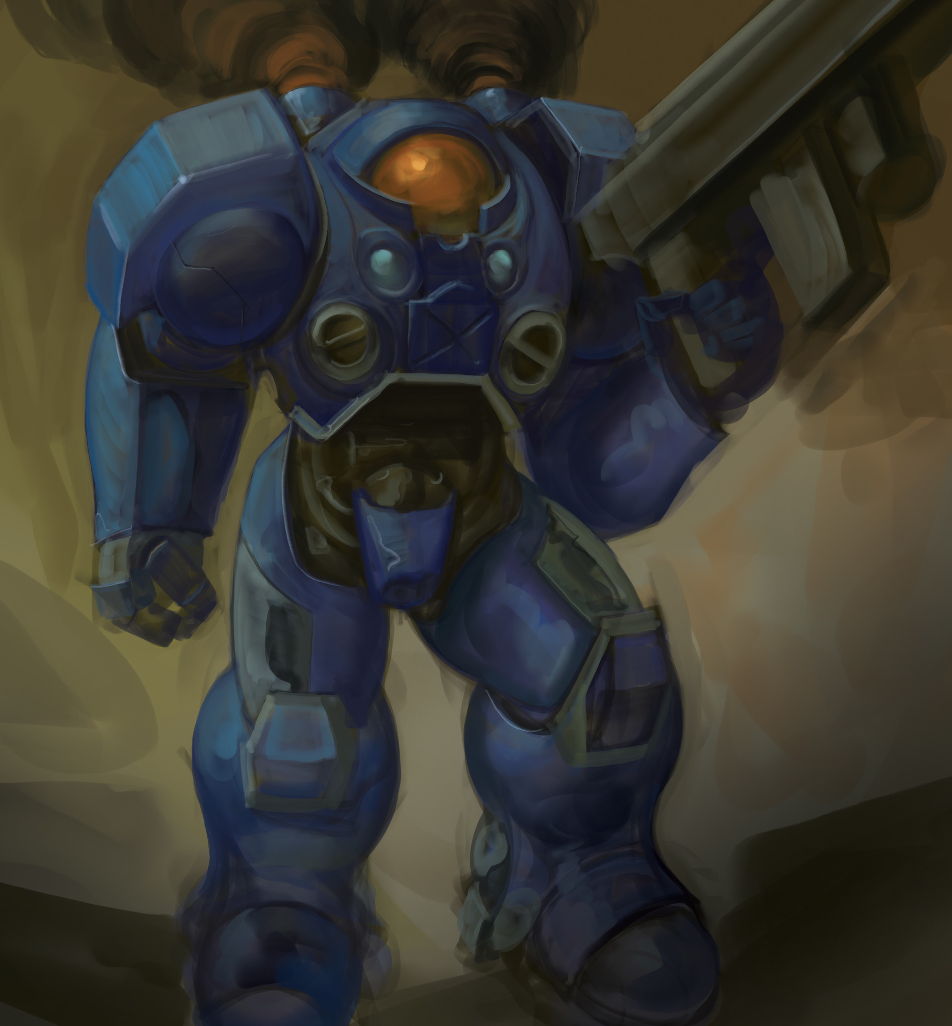 ArtStation - Terran Sketch