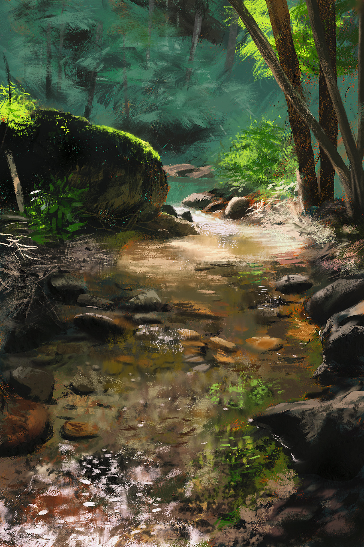 ArtStation - Little River