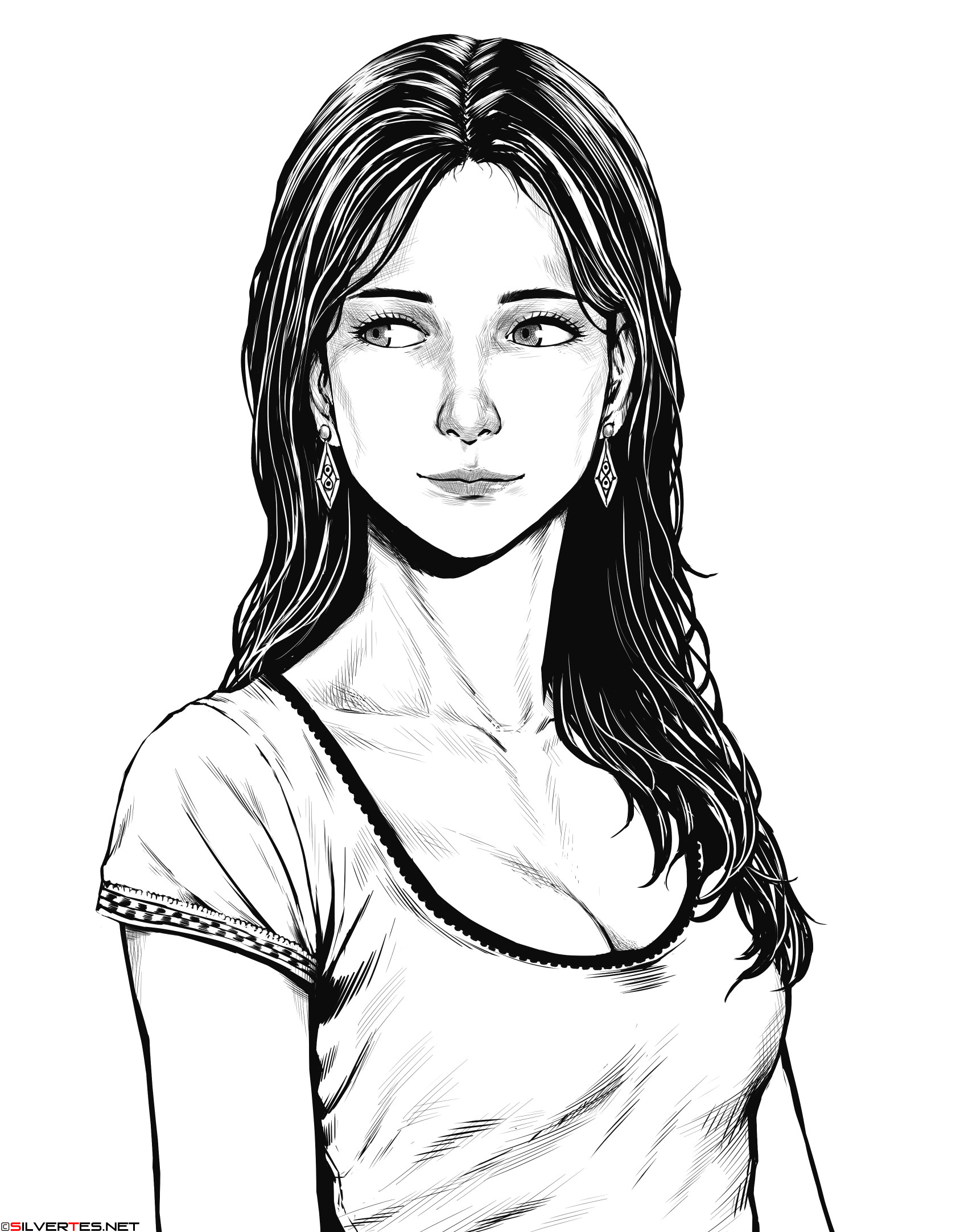 ArtStation - Ink beauty