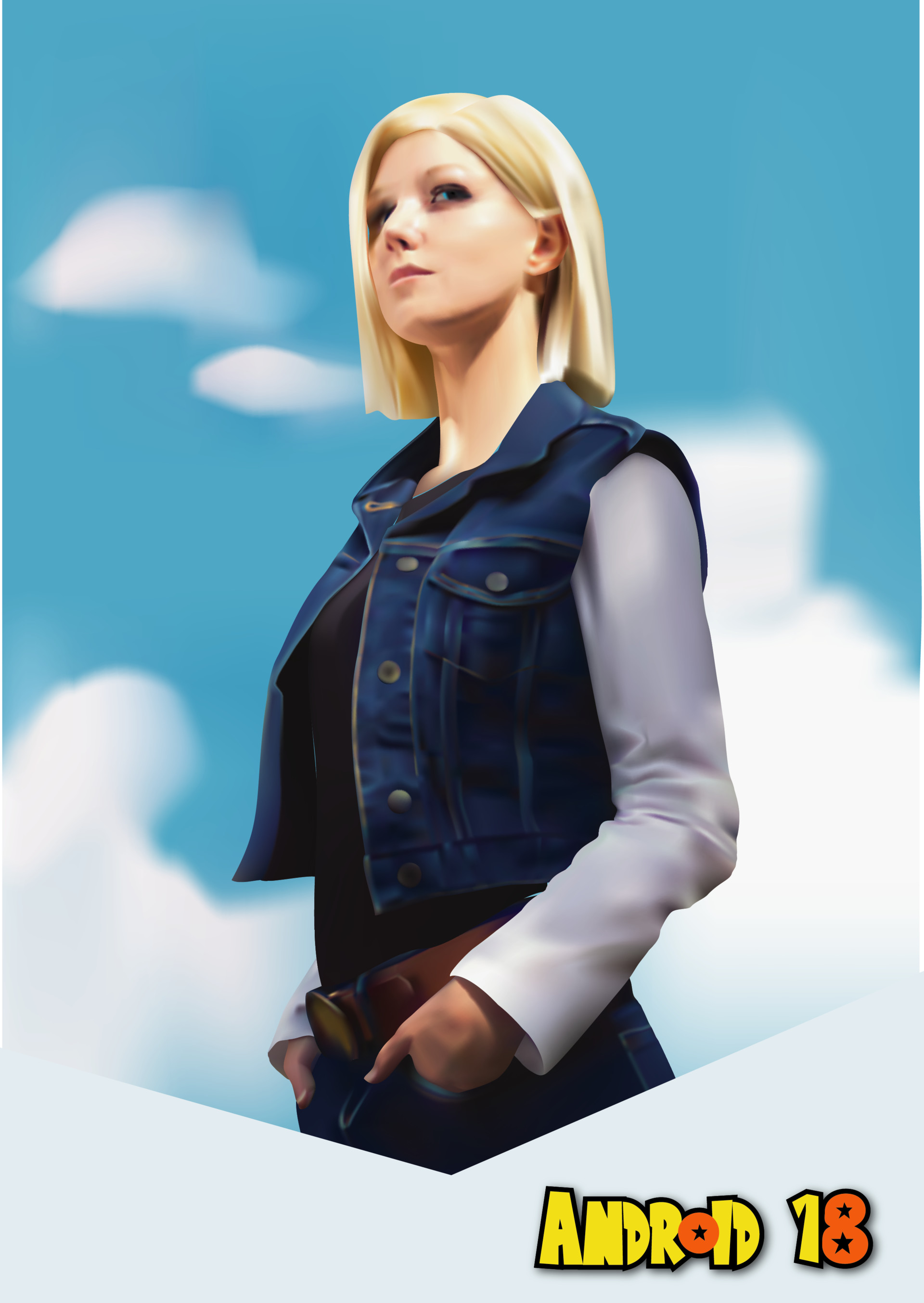 Illus man - Android 18