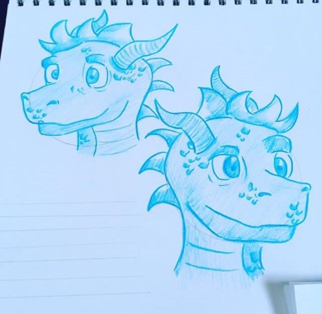 Abigail Hockley - 'Adventures of Fiori' Flame and Ash Character Designs