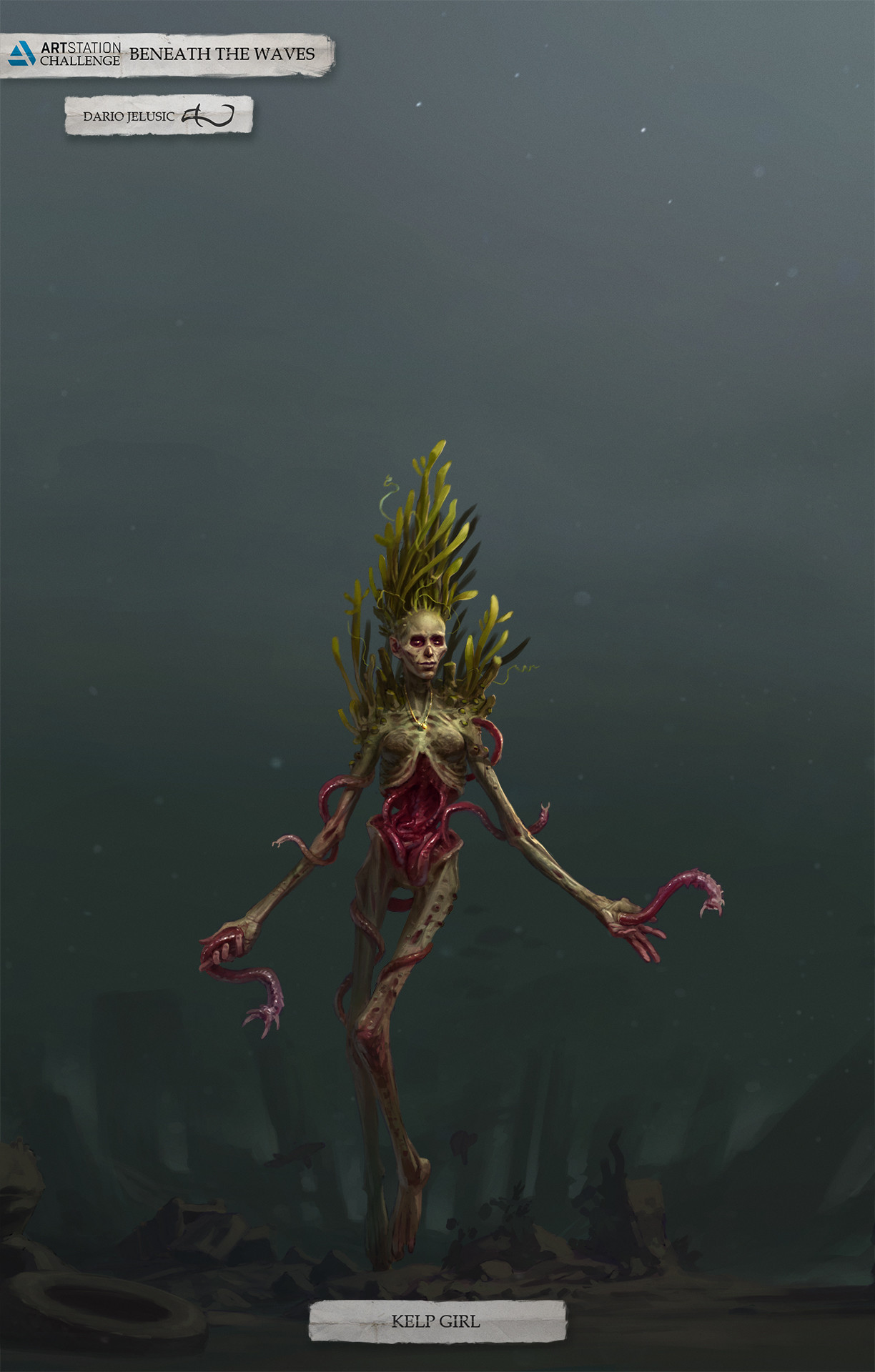 Dario Jelusic - Beneath The Waves - Character/Creature Design