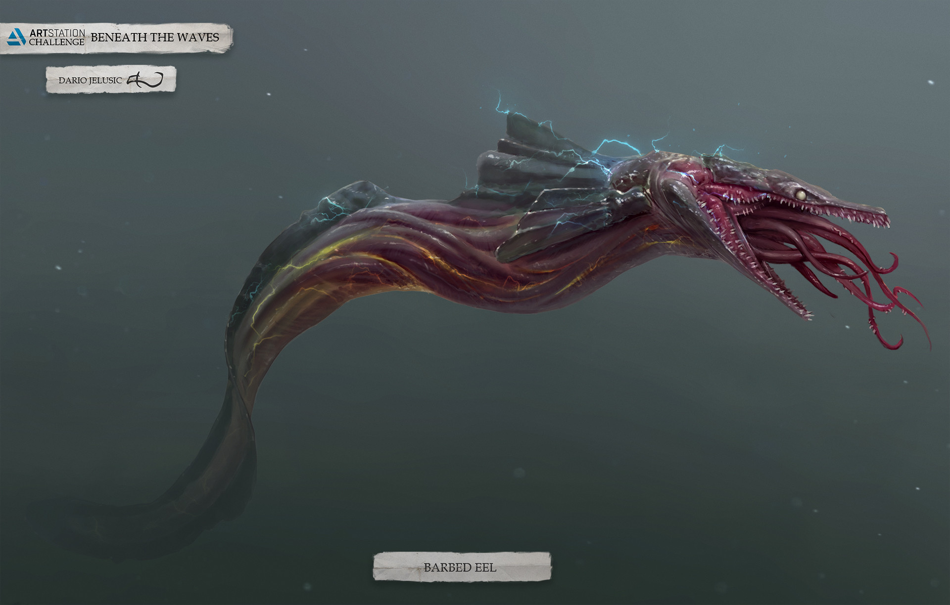 Dario Jelusic - Beneath The Waves - Character/Creature Design