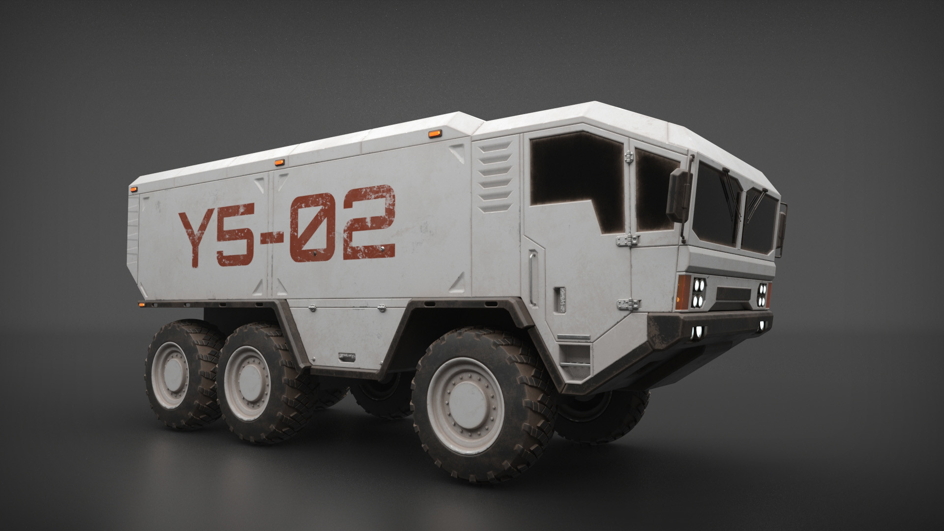 ArtStation - Heavy truck concept 01