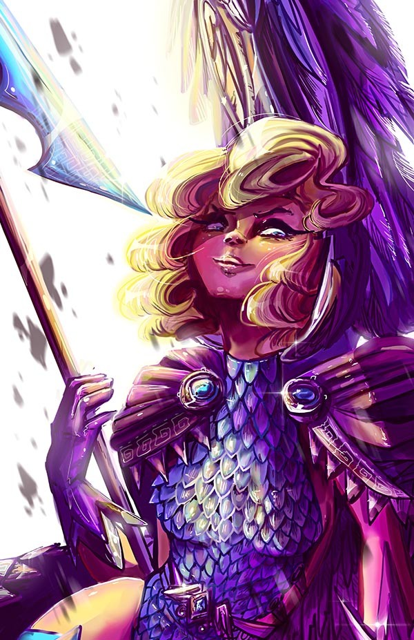 ArtStation - Arial battle armor