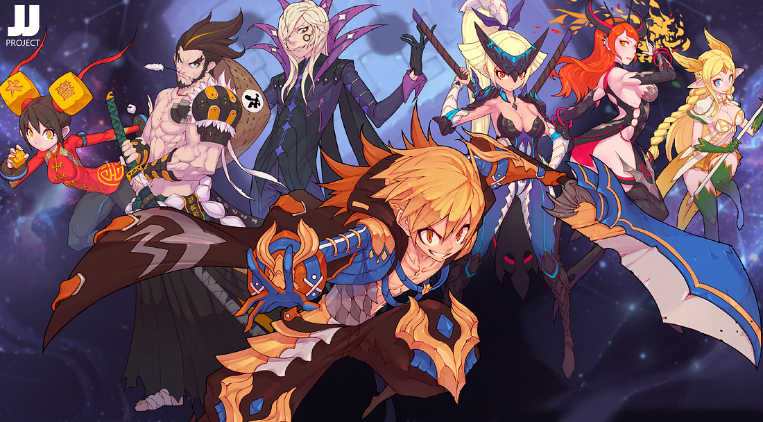 ArtStation - JJ Project Character Illust #2