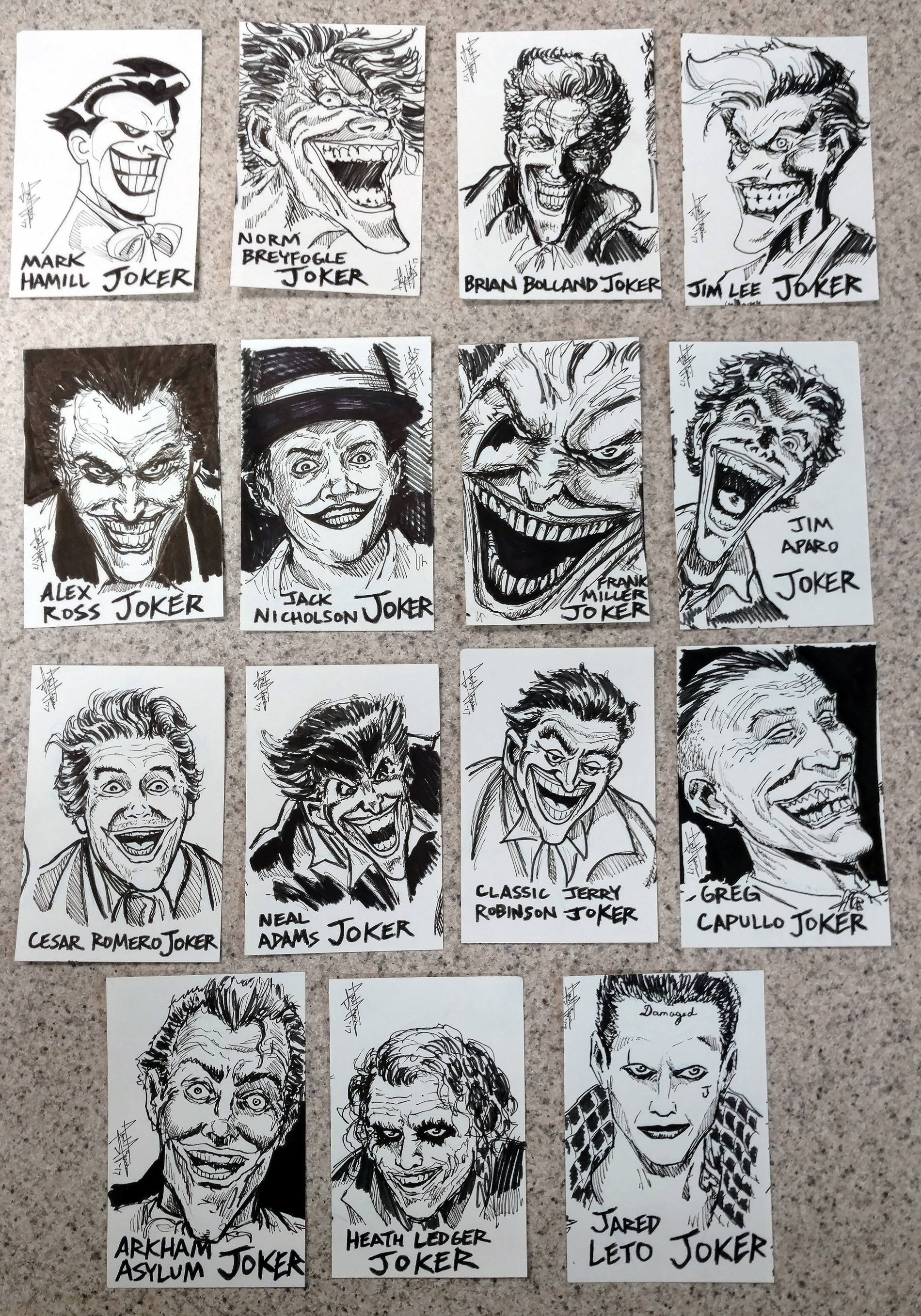 how to draw joker photos