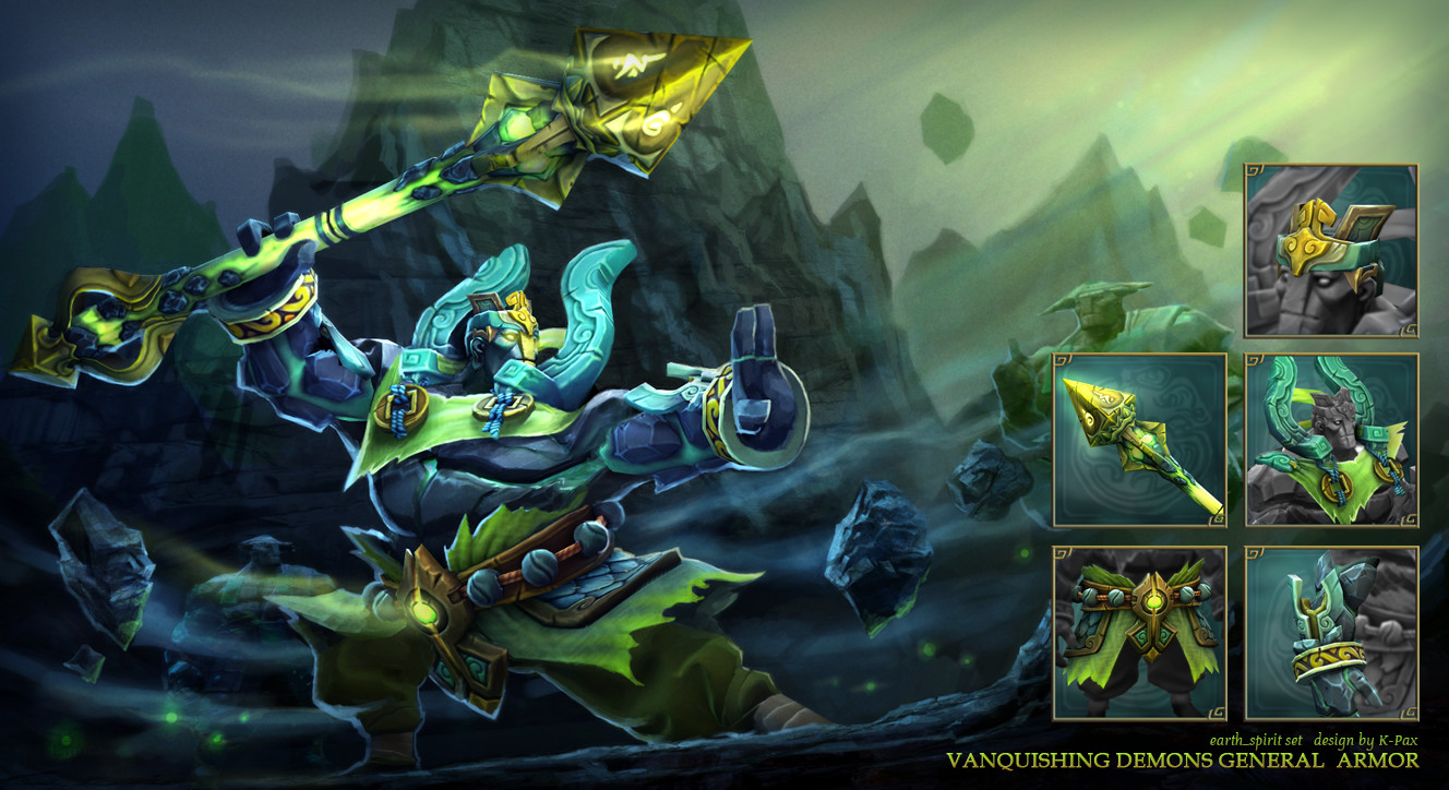 ArtStation - vanquishing demons general armor