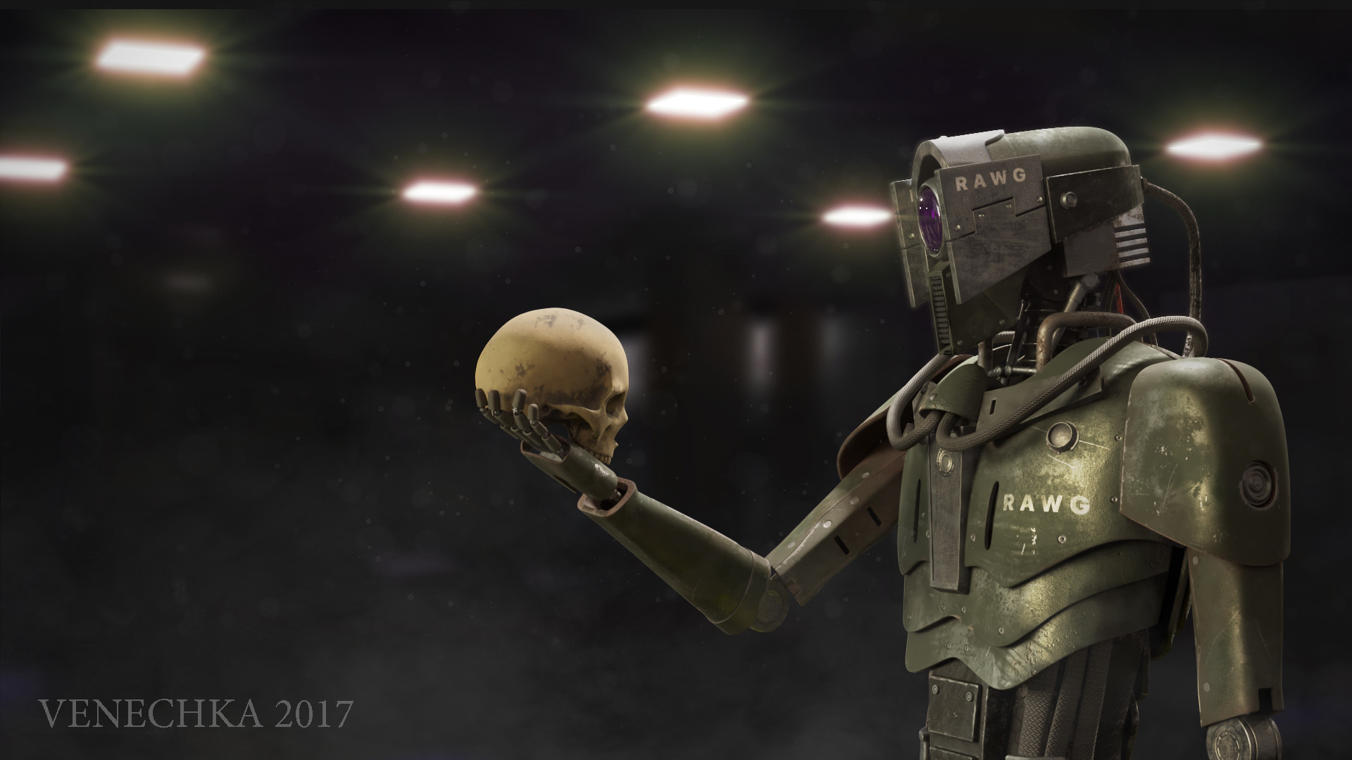 ArtStation - Robot Hamlet