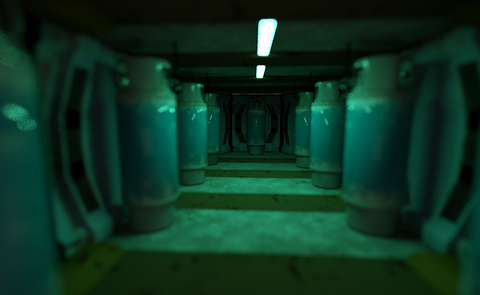 ArtStation - Alien Incubation Chamber