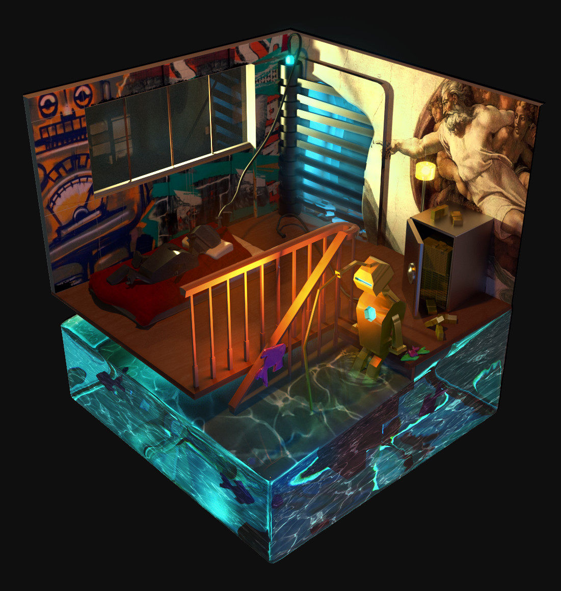 ArtStation - Random Isometric Art