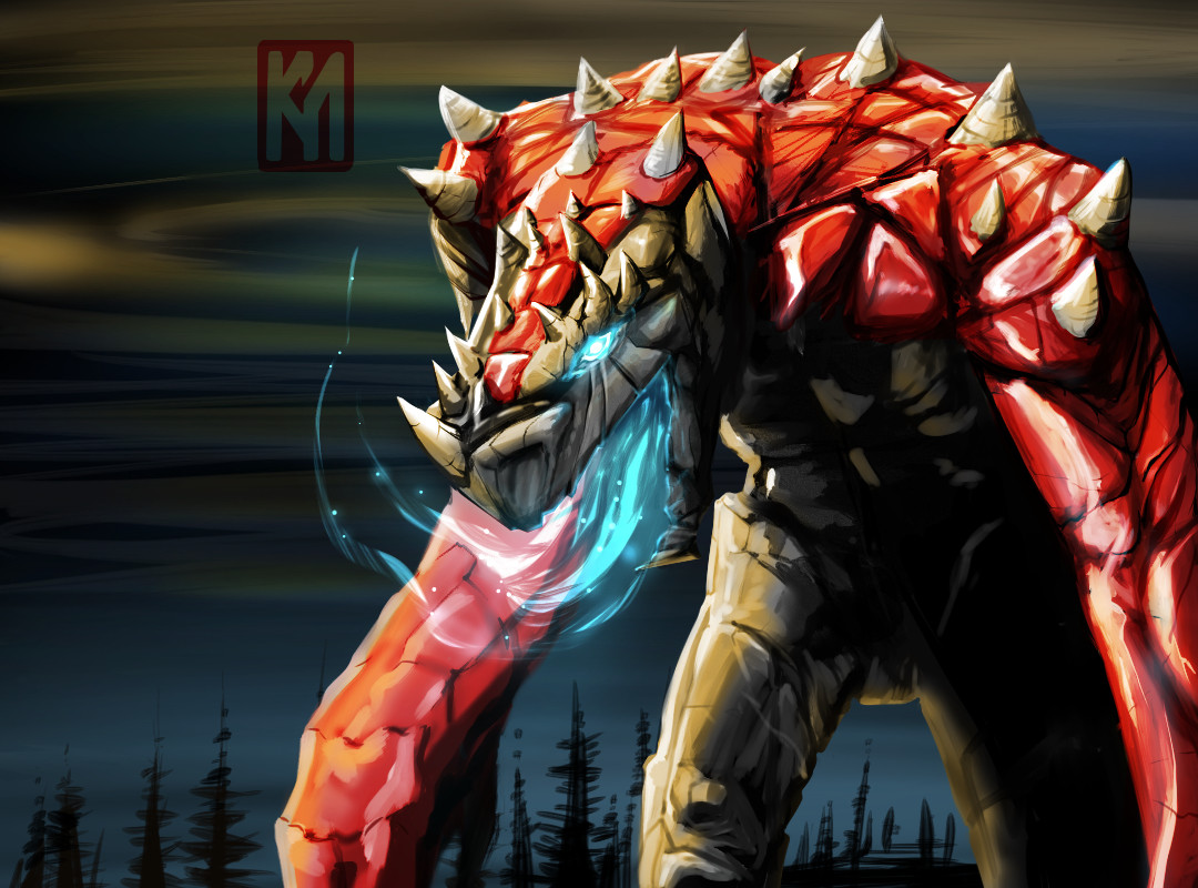 ArtStation - Rock creature